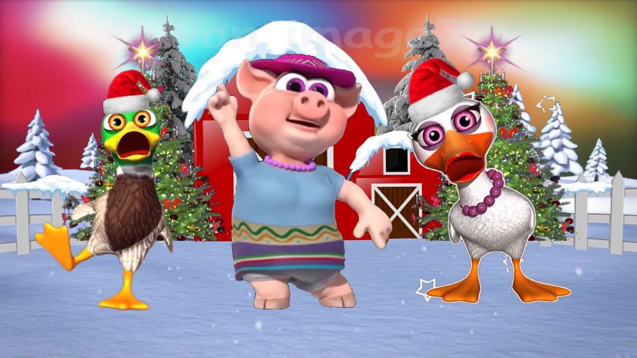 La Chancha Doña Pancha, Doña Pata y El Pato Bailando Juntos Con Efectos ...