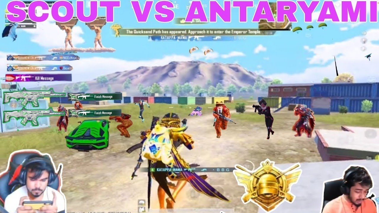 😱OMG! SCOUT VS ANTARYAMI FIGHTING ||SCOUT VS ANTARYAMI MIRAMAR ||MIGHIL ...