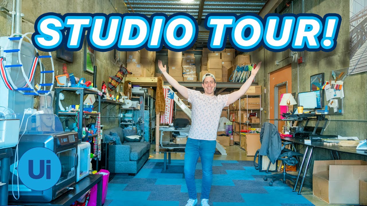 My Crazy Product Design Laboratory - Container Studio Tour - YouTube