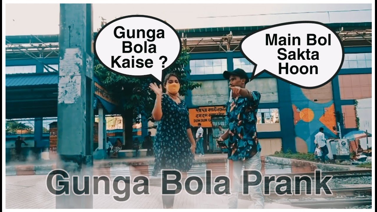 Gunga 🙊 Prank On Girls And Boys😂😂 | Prank In India | Funny Reaction ...
