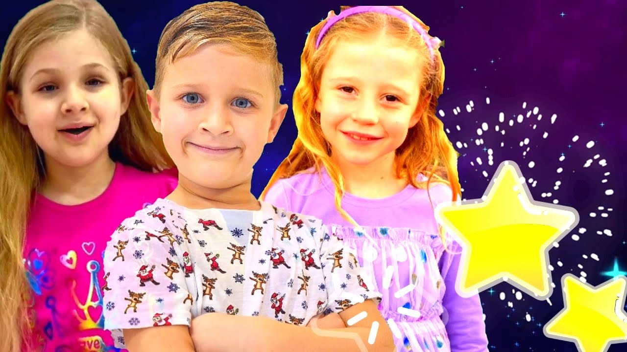 Diana roma & nastya sing Twinkle twinkle little star - YouTube