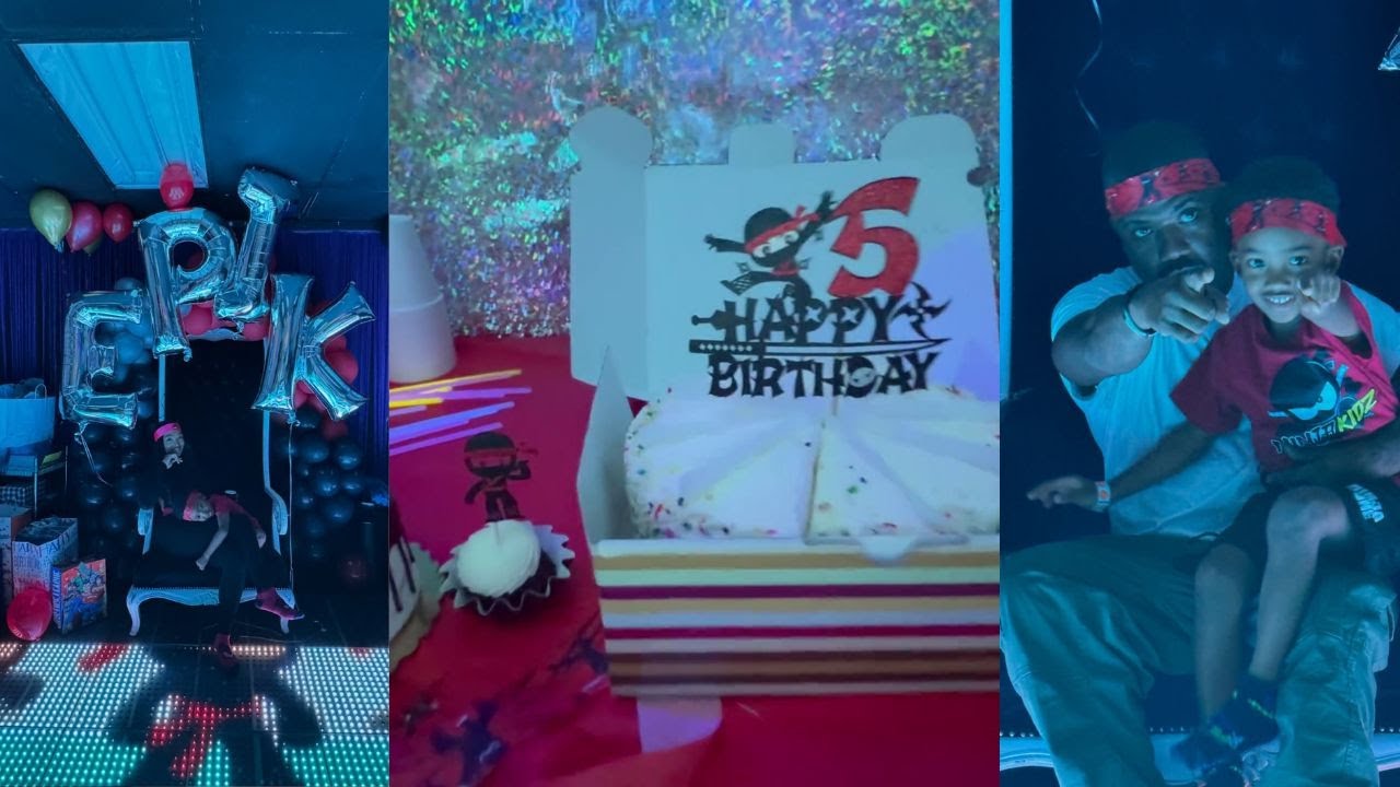 Epik Ray’s EPIC 5th Birthday Bash! Ninja-Themed Party with Ray J ...