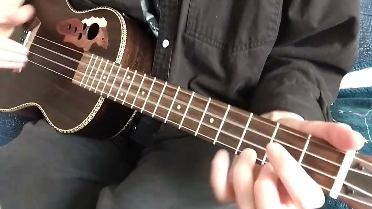 SEASIDE SHUFFLE - terry dactyl and the dinosaurs - bari uke cover - YouTube