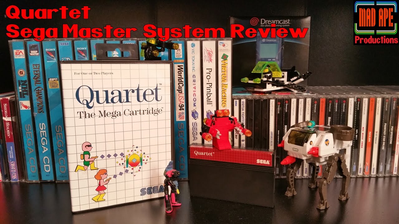Quartet Review For Sega Master System - YouTube