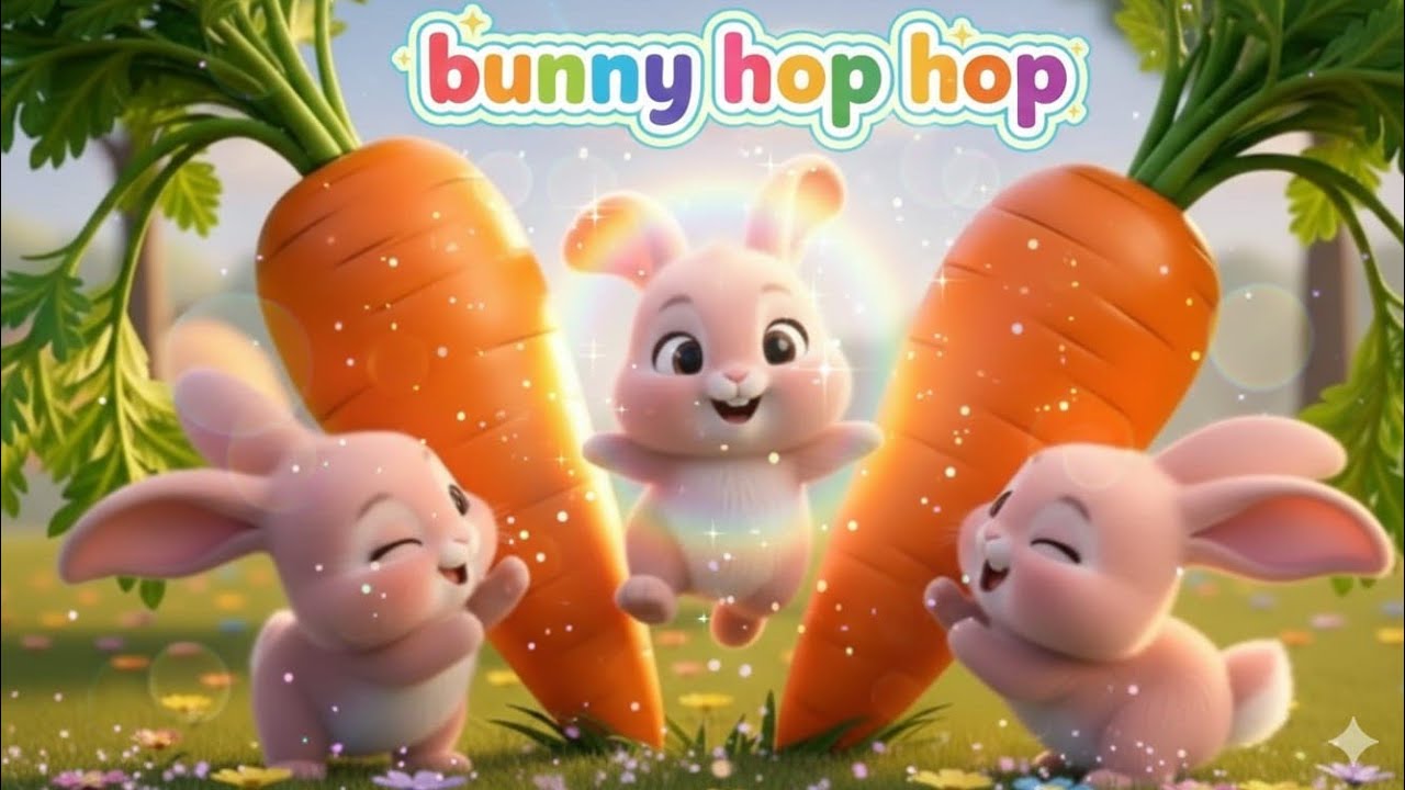 Bunny Hop Hop! 🐰 Dance Song for Kids | MOMAMU STUDIOS - YouTube