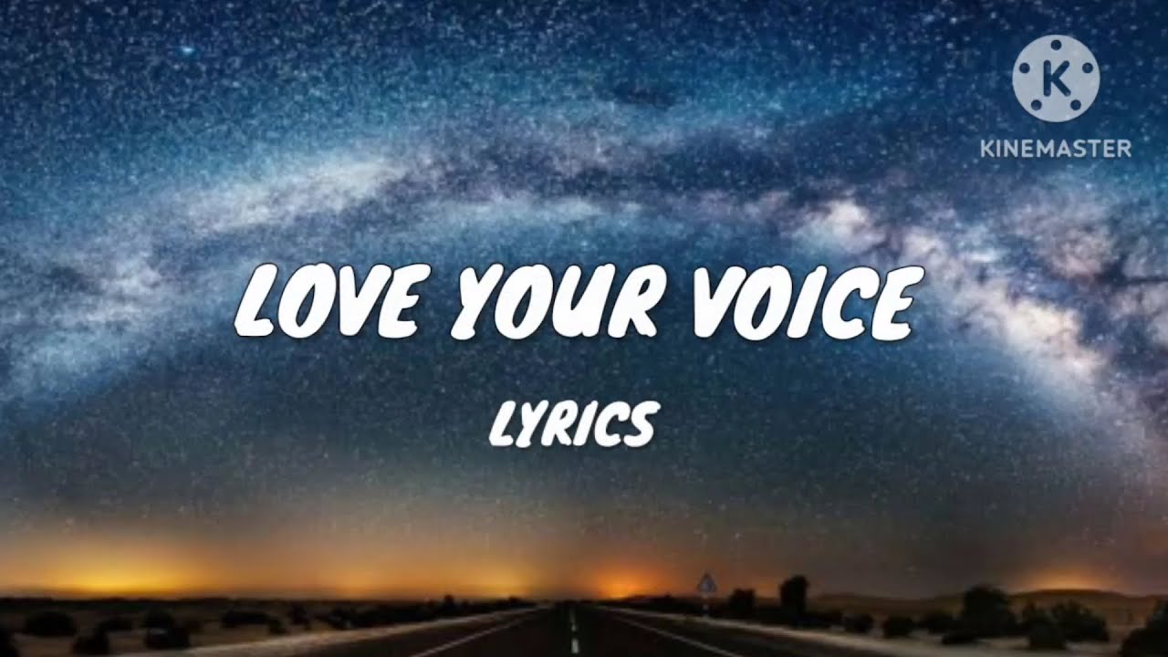 Jony - Love your voice (Lyrics) - YouTube