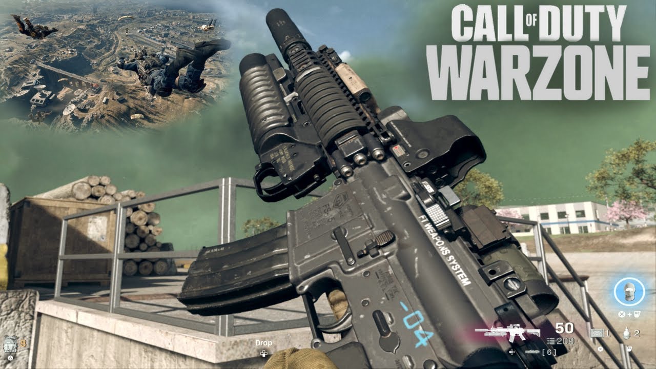 M4A1 "SOPMOD" & M82A1M (M82) Gameplay | Call of Duty Warzone Verdansk ...