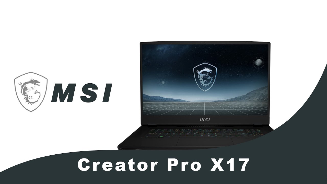 Review of MSI Creator Pro X17 - YouTube
