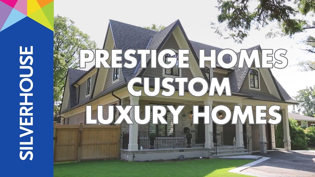 Custom Luxury Homes by PRESTIGE HOMES - 60 Hollyrood Heights - YouTube