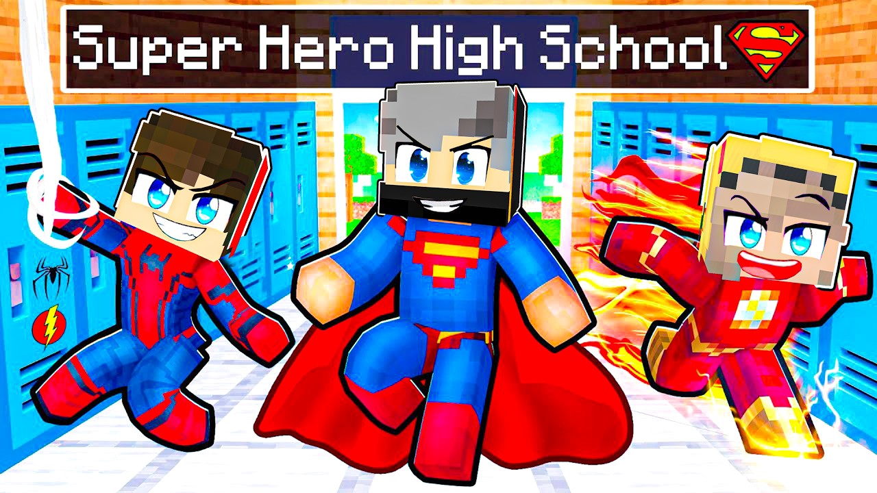 Becoming the MASTER SUPERMAN in Minecraft! - YouTube