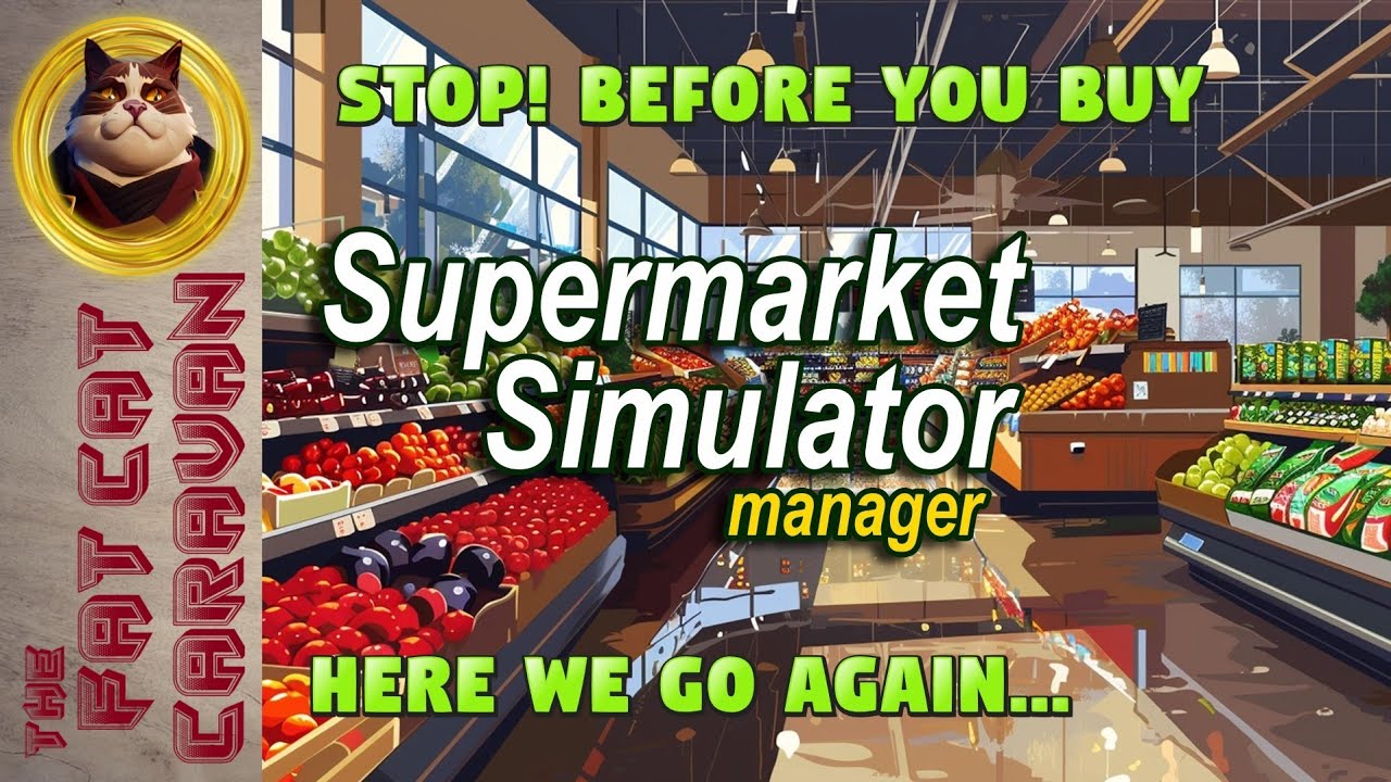 Supermarket Simulator Manager | PS5 | STOP BEFORE YOU BUY! - YouTube