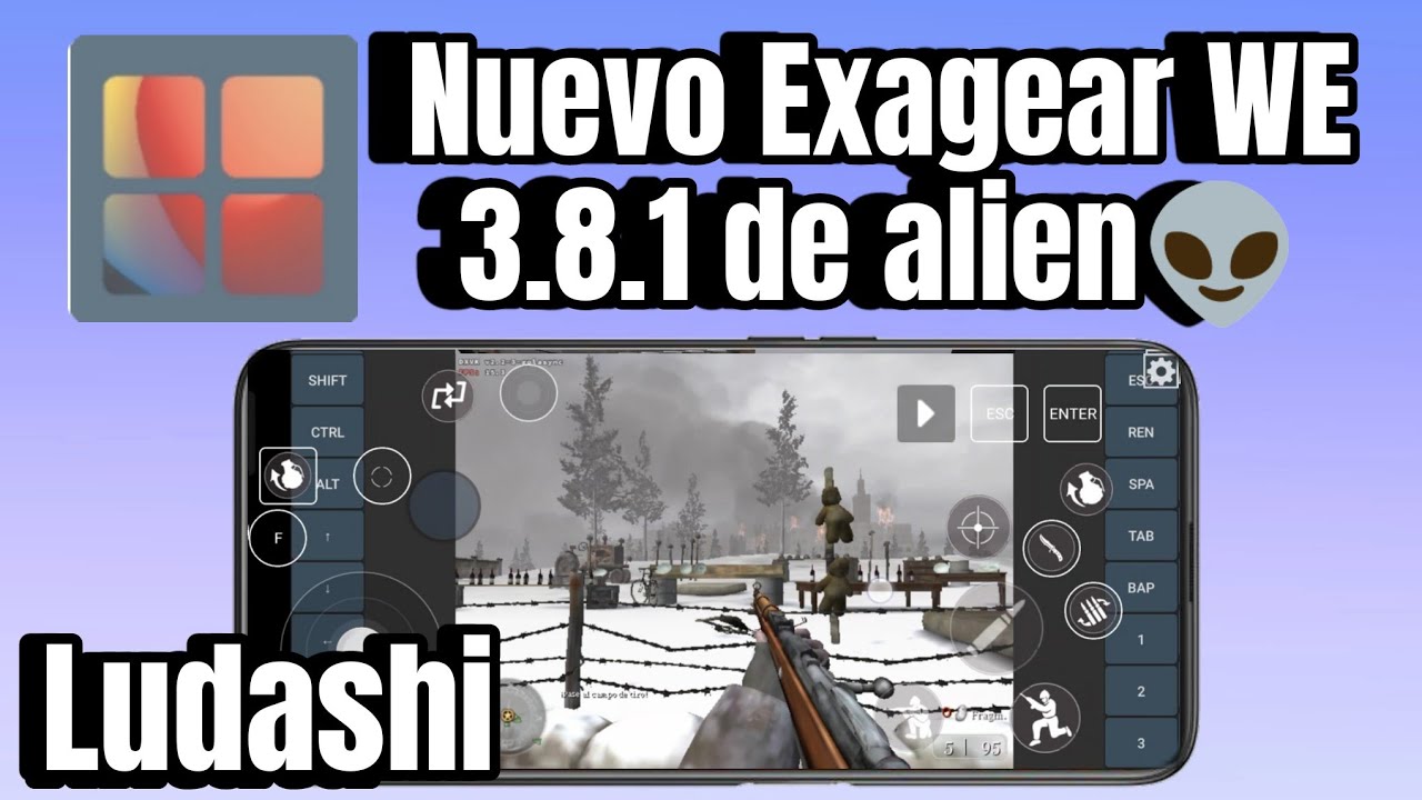Exagear WE 3.8.1 de alien👽 version normal - YouTube