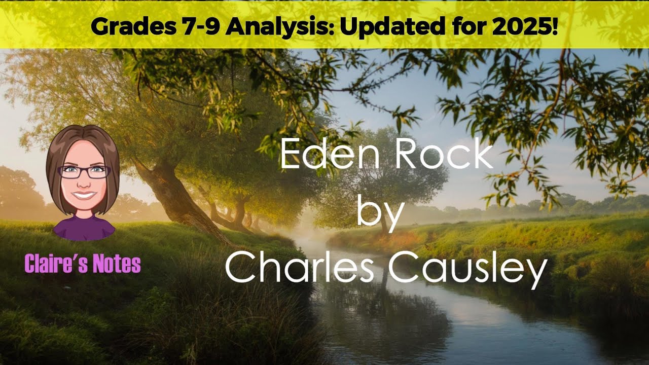 Eden Rock by Charles Causley – AQA Grades 7-9 Insights on Family and ...