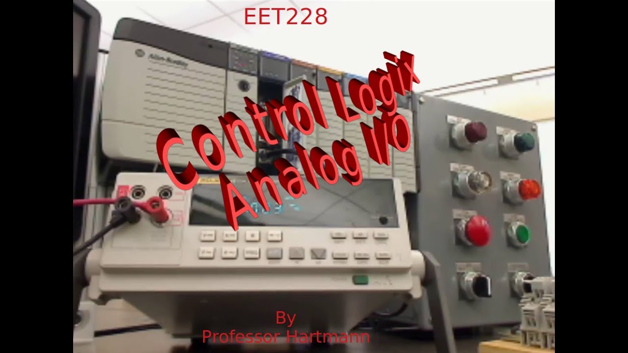 Configuration of ControlLogix 1756- Analog I/O cards - YouTube