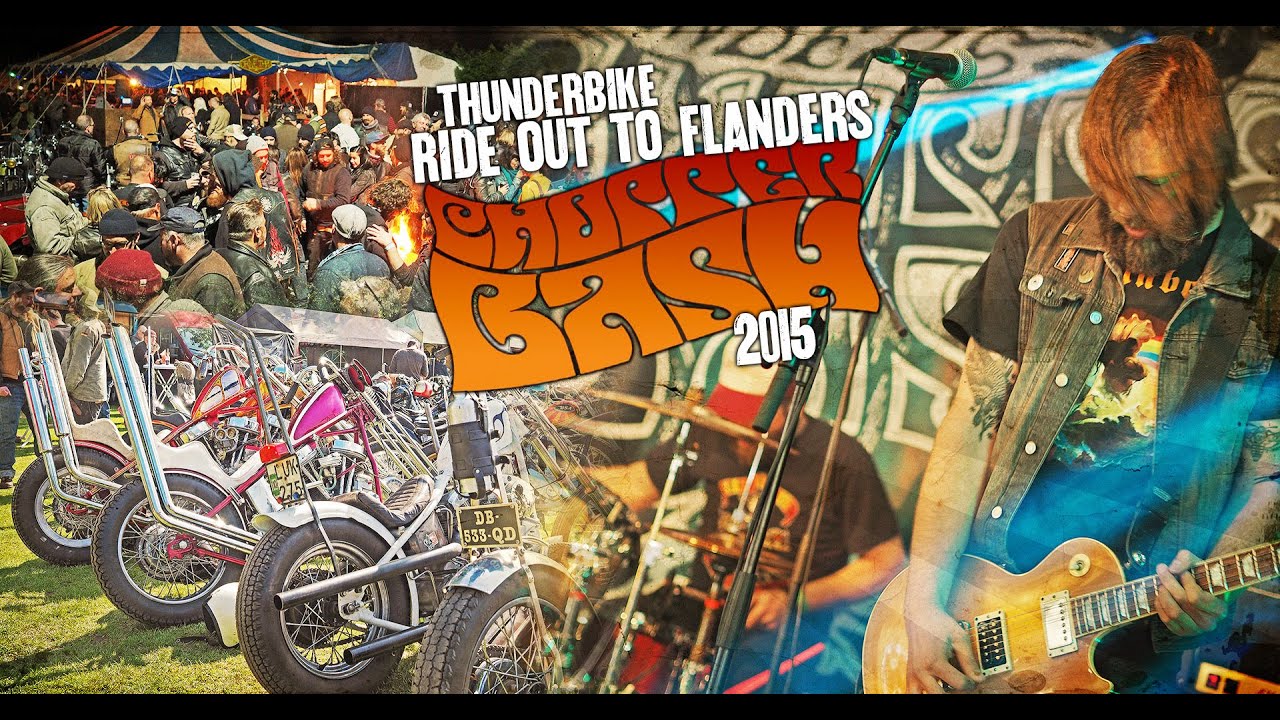 Thunderbike goes Flanders Chopper Bash 2015 - YouTube