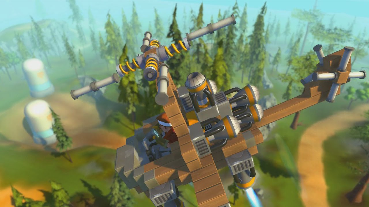 Scrap Mechanic - Helicopter Concept Test - Scrap Mechanic Gameplay ...