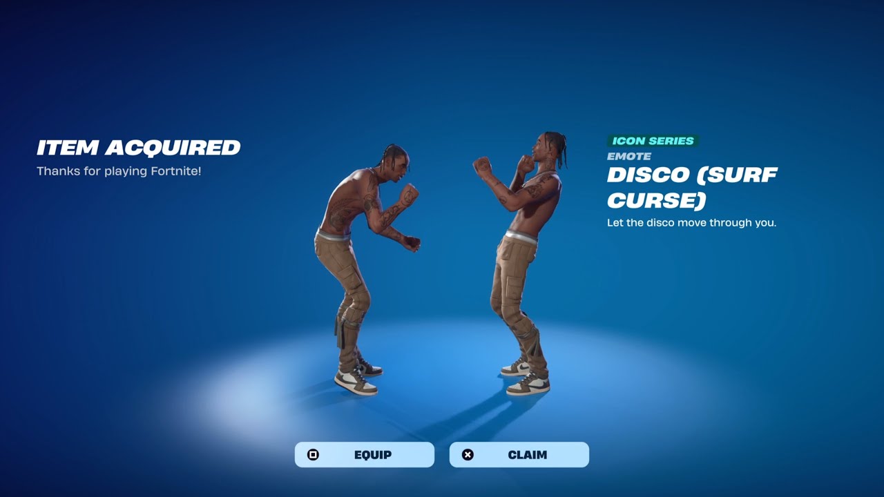New Disco (Surf Curse) and Fast Slow Disco Icon emotes in Fortnite ...