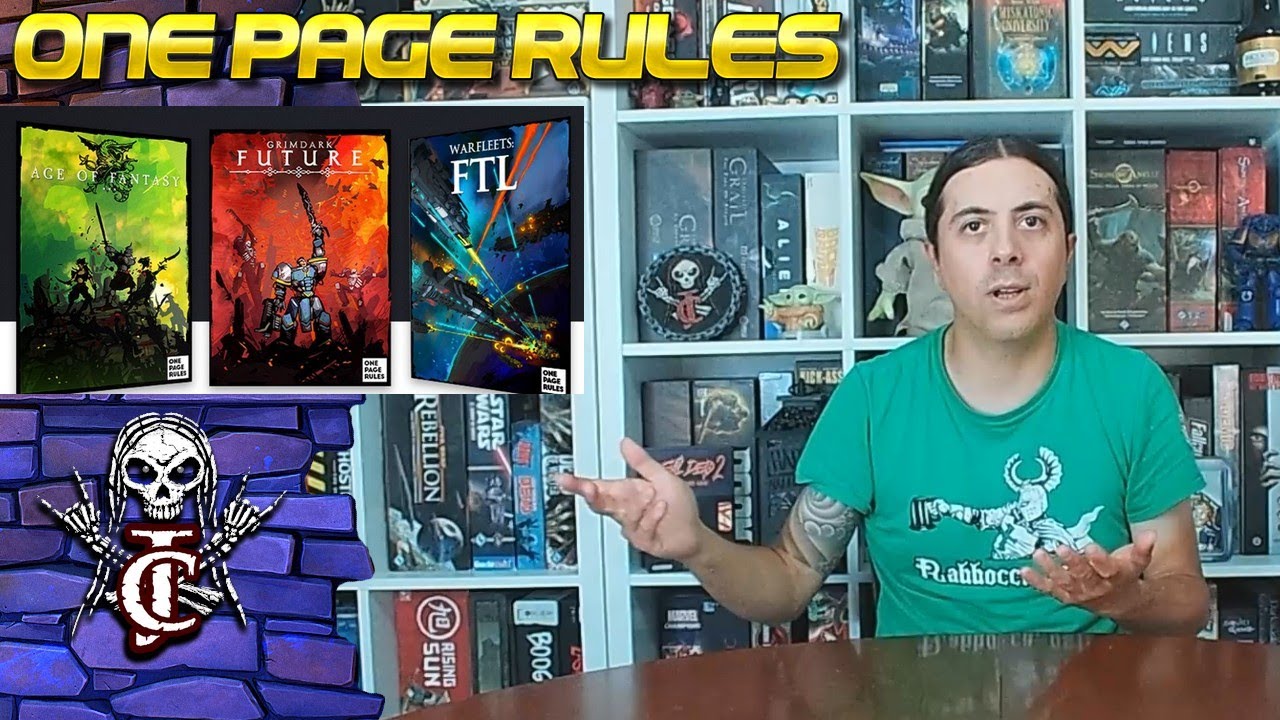 One Page Rules - Cosa ne penso? - YouTube