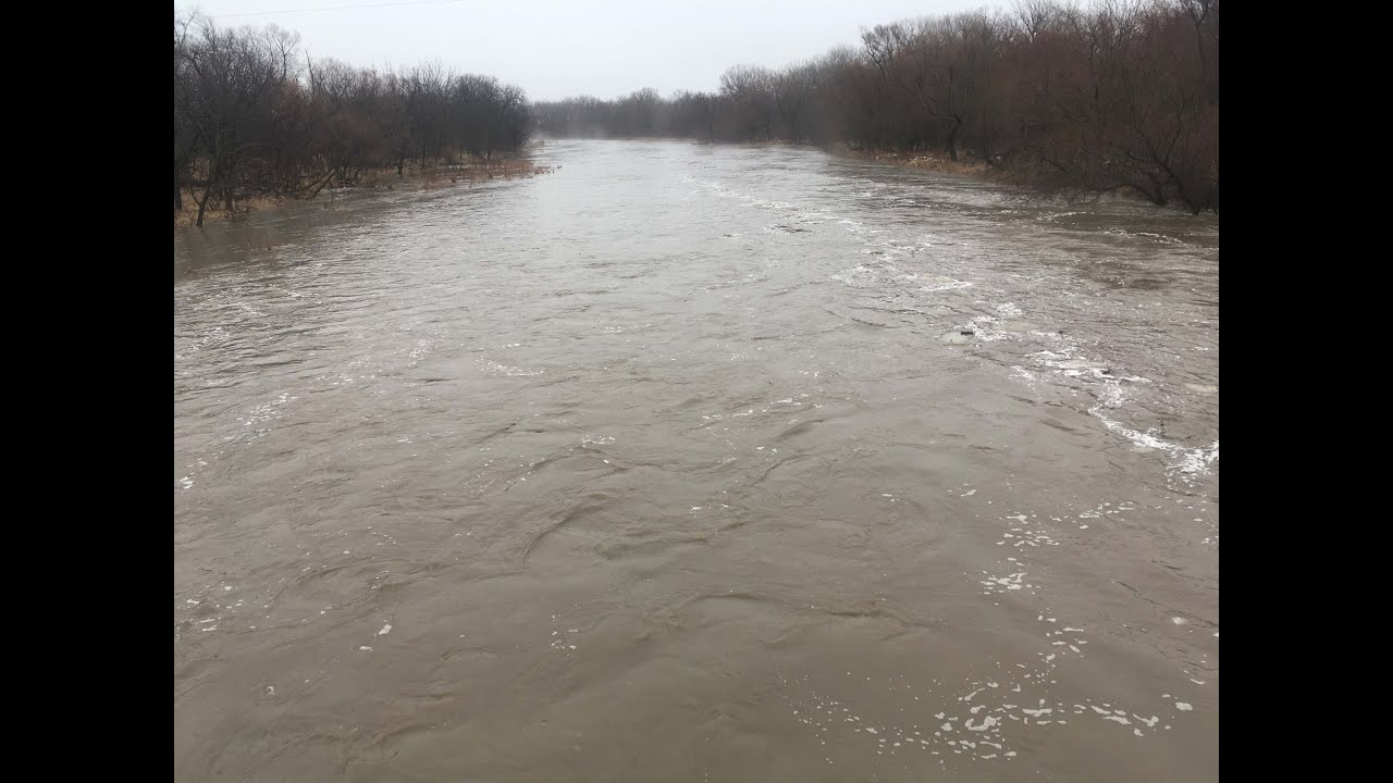 Nebraska flooding east of Boelus - March 2019 - YouTube