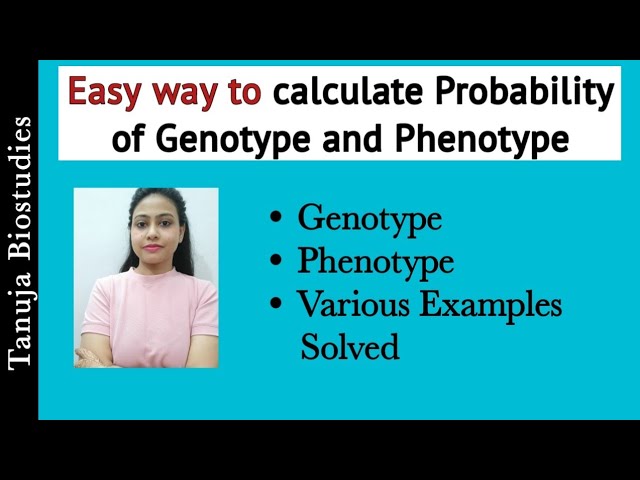 Examples Of Genotype
