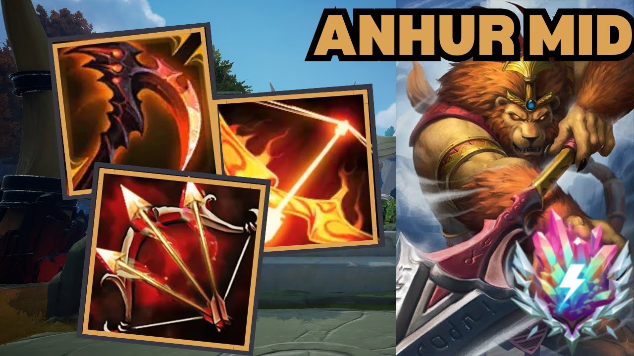 The Lion GOD!!! - Anhur Mid Deity Smite 2 Gameplay - YouTube