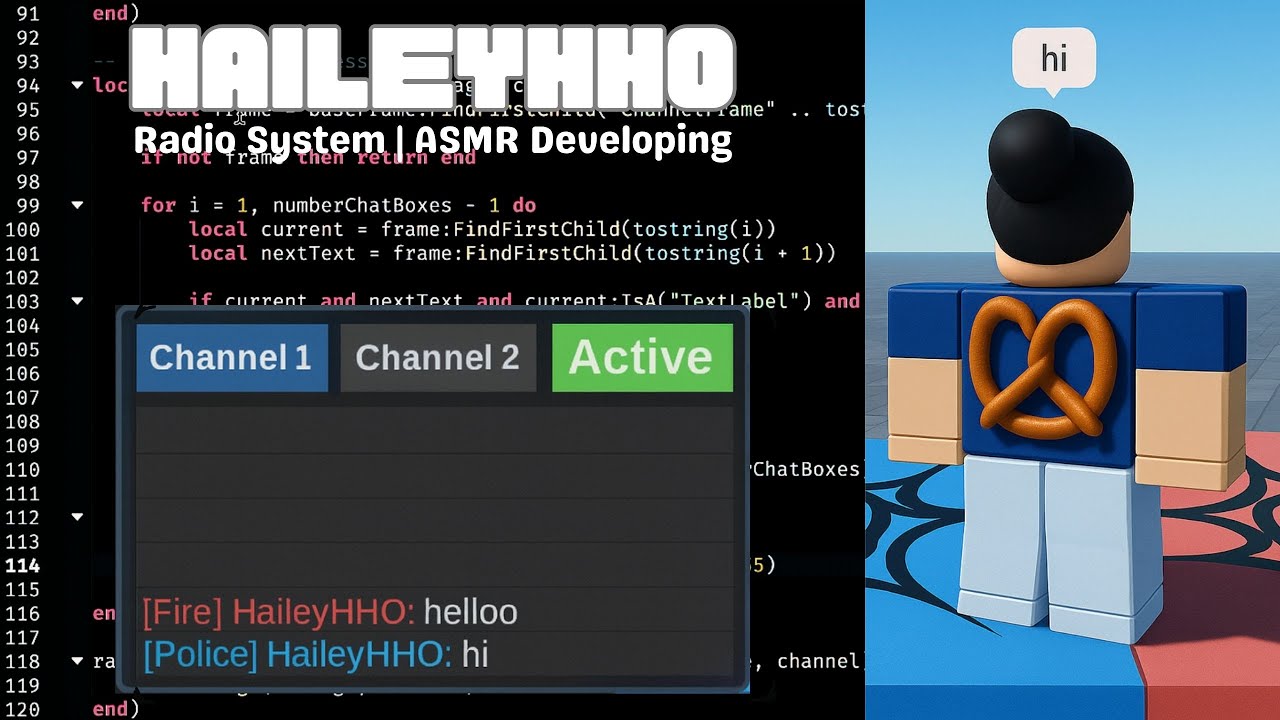 Radio System | Roblox Studio ASMR Developing - YouTube
