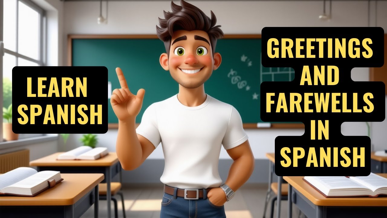 Greetings and Farewells in Spanish - YouTube