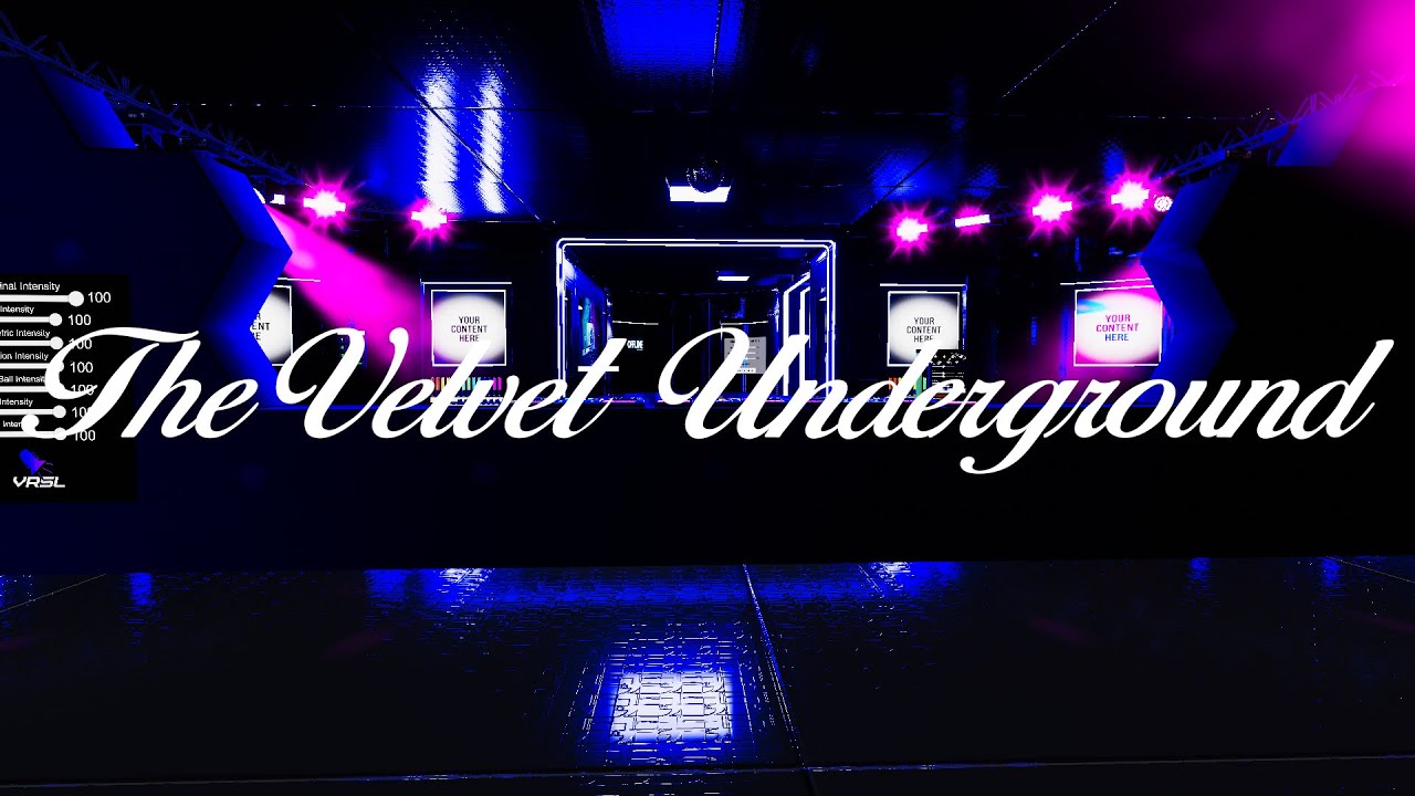 Now available - The Velvet Underground VRCHAT Audio Link - Club World ...