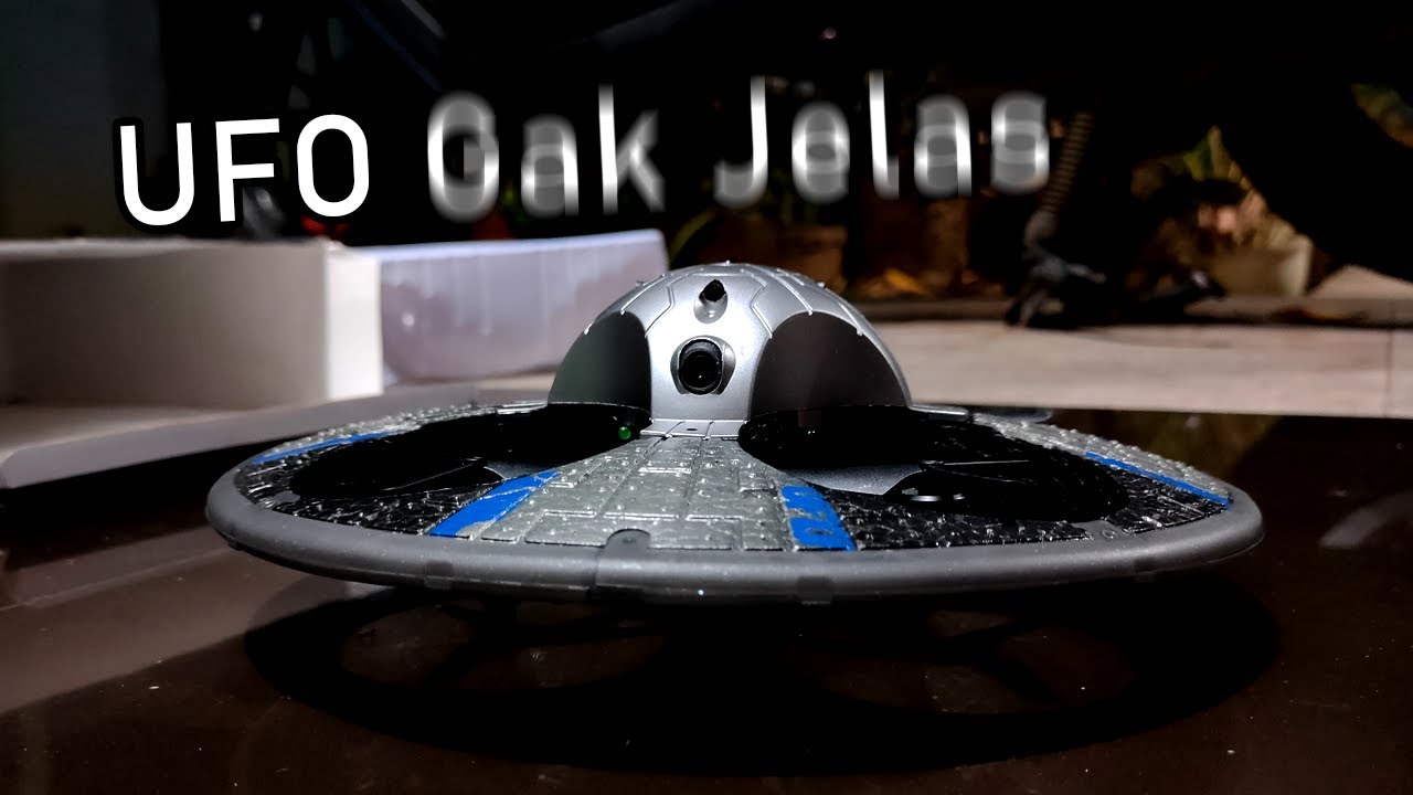 Mainan UFO Menyala Dari Banggood - SJ S163 UFO - YouTube