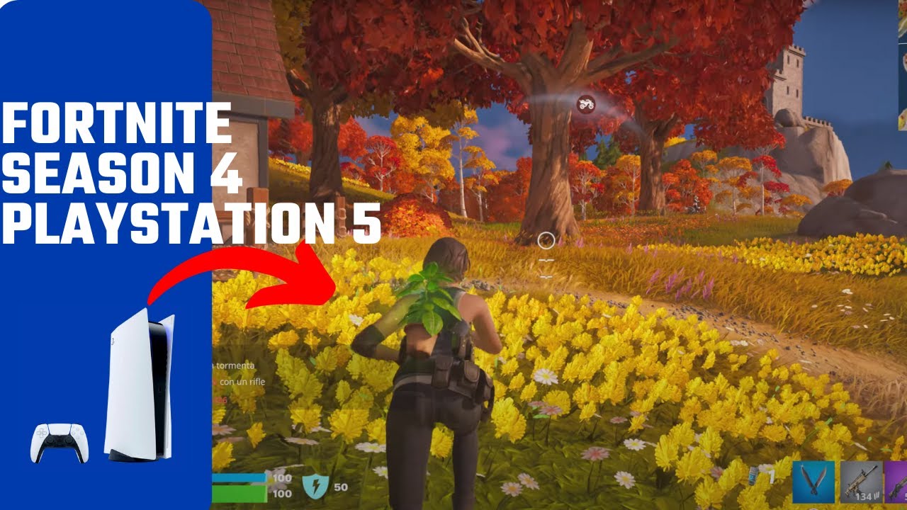 FORTNITE SEASON 4 PS5 4K 60FPS ULTRA GAMEPLAY - YouTube