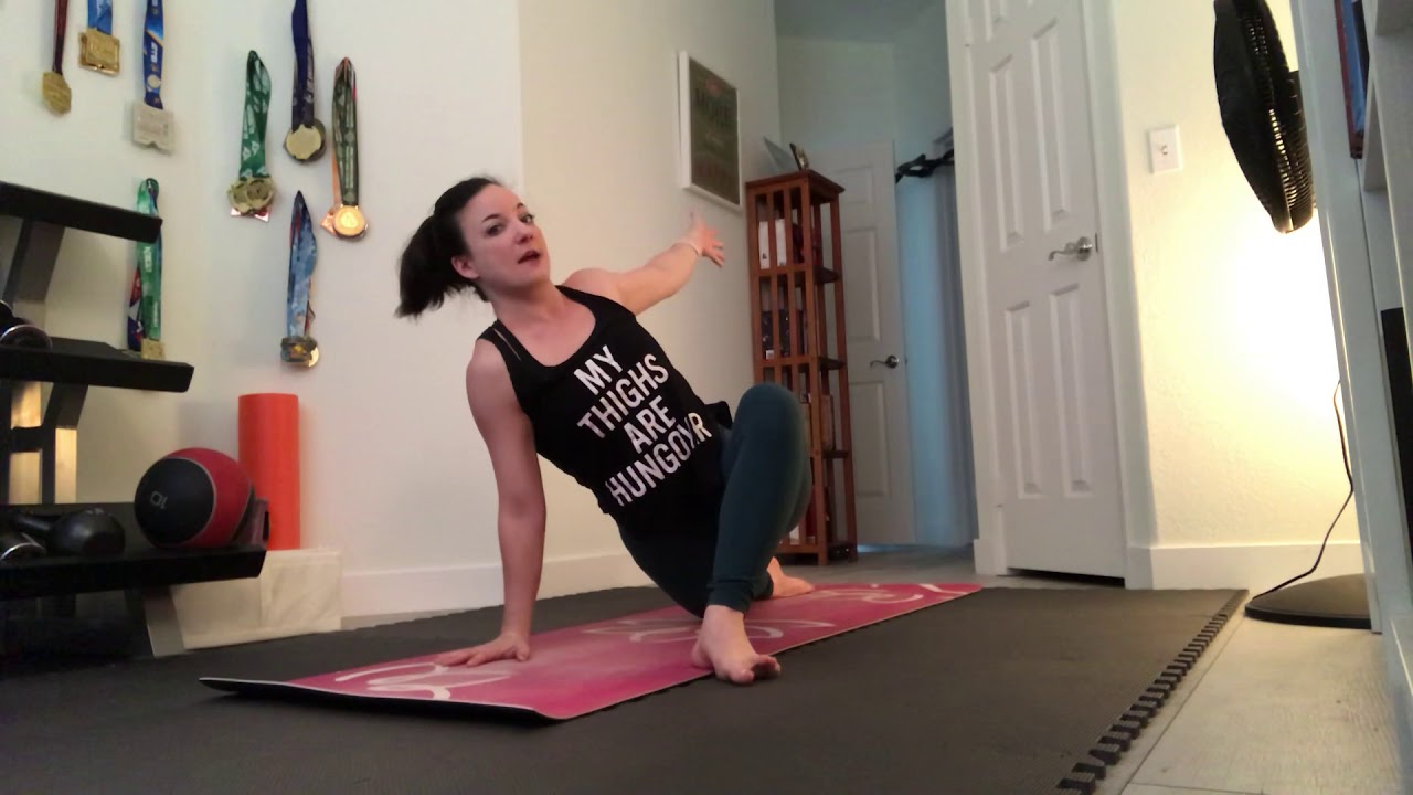 Lower Body Yoga Stretch - YouTube