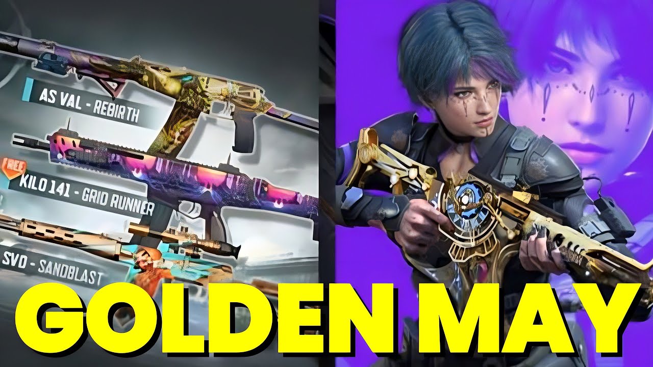 CODM GOLDEN MAY: FREE WEAPONS, TEMPEST - THE BLADE OF TWILIGHT & EVENTS ...