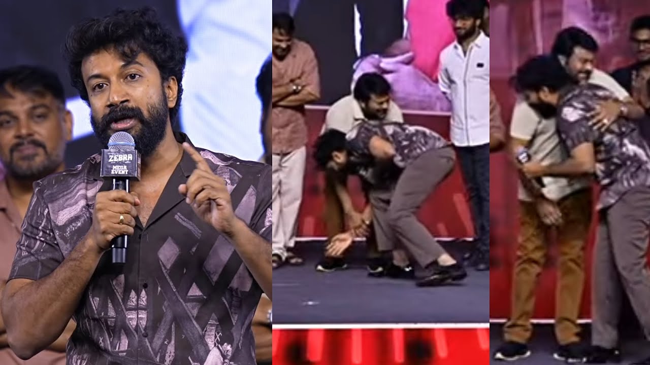 Actor Satyadev's EMOTIONAL Speech at ZEBRA pre release event ...