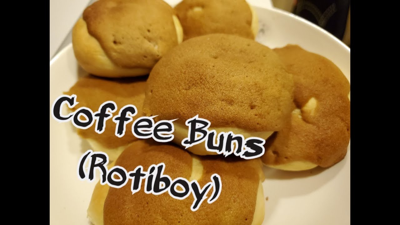 Homemade Coffee Buns | Rotiboy/Papparoti Buns - YouTube