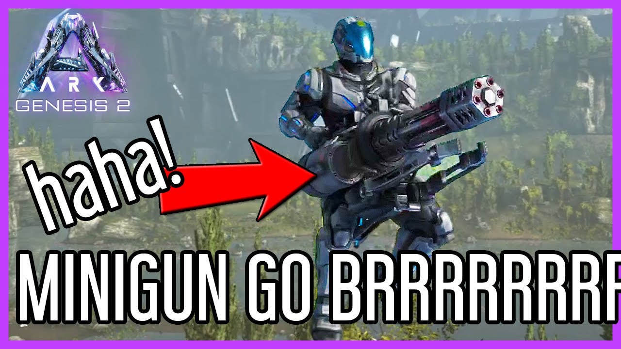 Minigun Guide for Ark Genesis 2 - YouTube