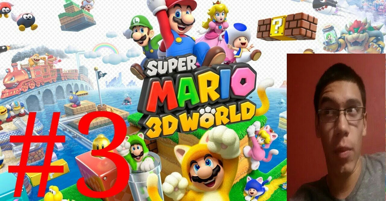 Lets Play Super Mario 3D World Part 3: World 2/ Ugly Goombas - YouTube