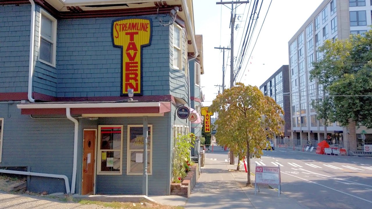 Walking Seattle - Lower Queen Anne, mainly Mercer and Roy Streets - YouTube