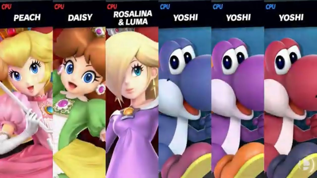 Super Smash Bros. Ultimate - Team Danganronpa vs Team TMNT - YouTube