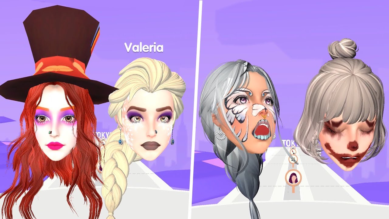 👩🏻💄🧨MAKEUP BATTLE BEST MAKEUP GAME - Gameplay All Levels Walkthrough ...