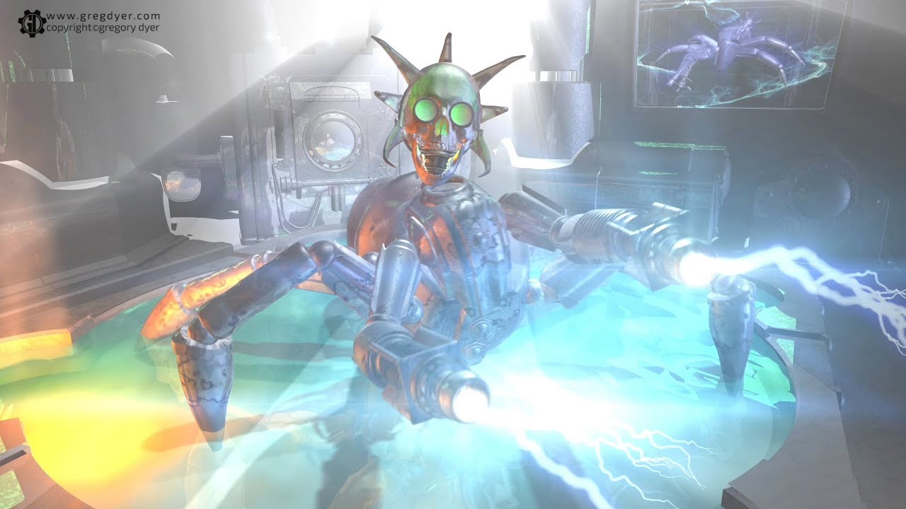 Mechanical Spider Animation [HD] - YouTube