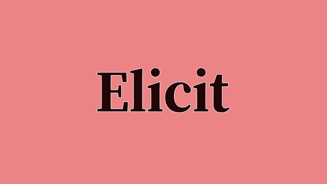 Elicit Pronunciation and Meaning - YouTube