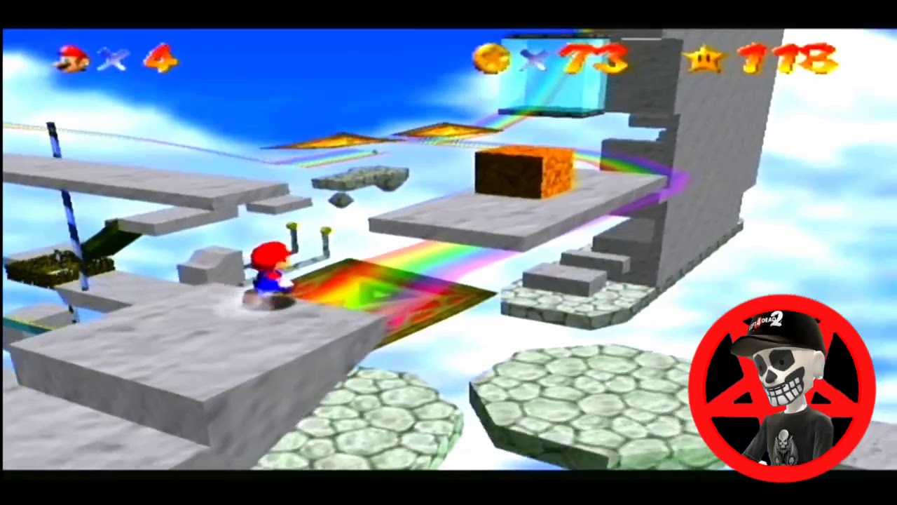 Super Mario 64 Rainbow Ride - 100 Coins - YouTube