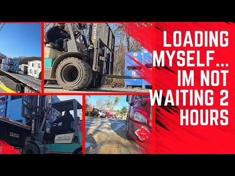 Let's talk trucking 🚚...loading myself at the shipper - YouTube