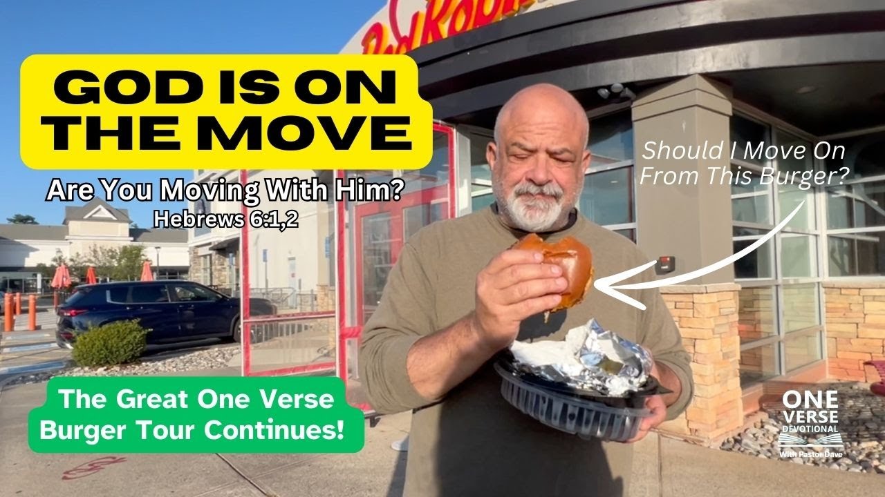 One Verse Devotional - God Is On The Move. Are You Moving With Him ...