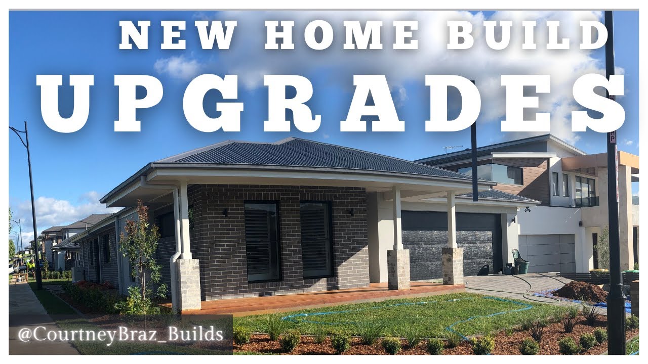 Every Single Upgrade | What we Upgraded in our New Home Build - YouTube
