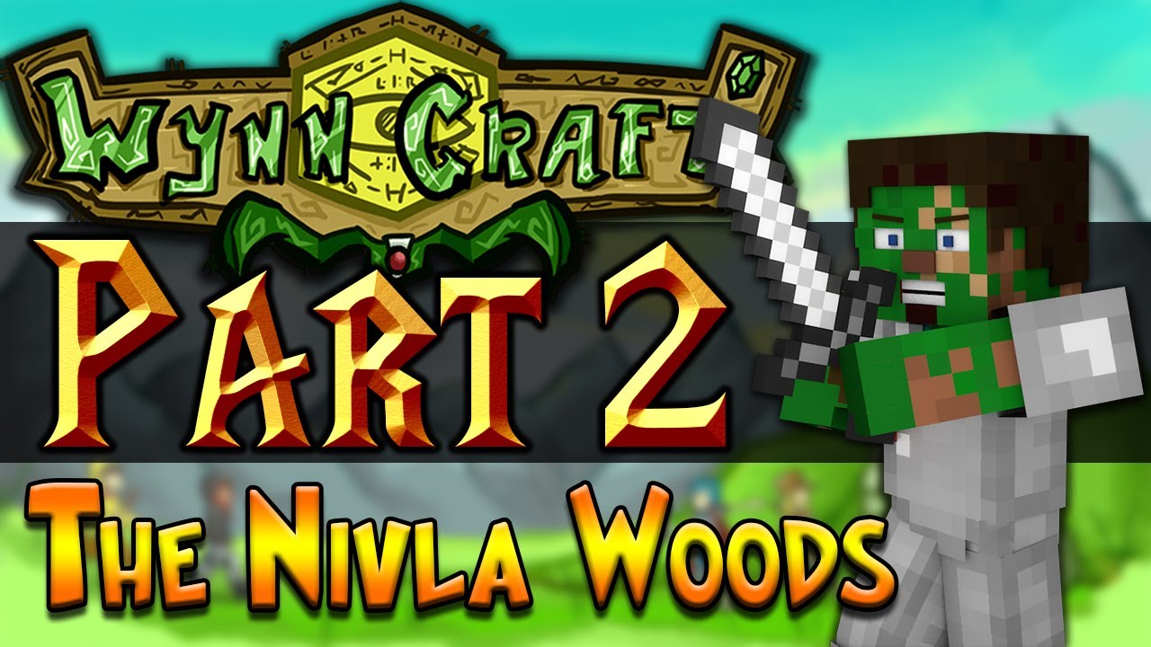 Minecraft MMORPG - Wynncraft Part 2 - The Nivla Woods! (Minecraft Let's ...