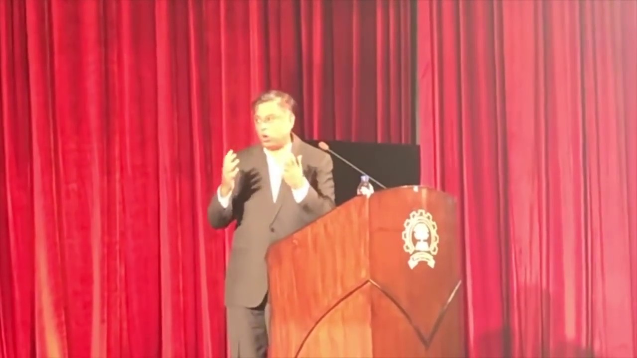 Mr. P. S. Jayakumar, MD & CEO, BankofBaroda at E-summit 2018, IIT ...