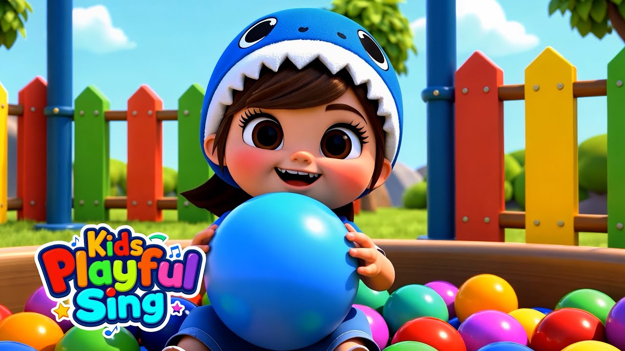 learn Color Baby Color Shark Song - finger song - Nursery Rhymes & Kids ...