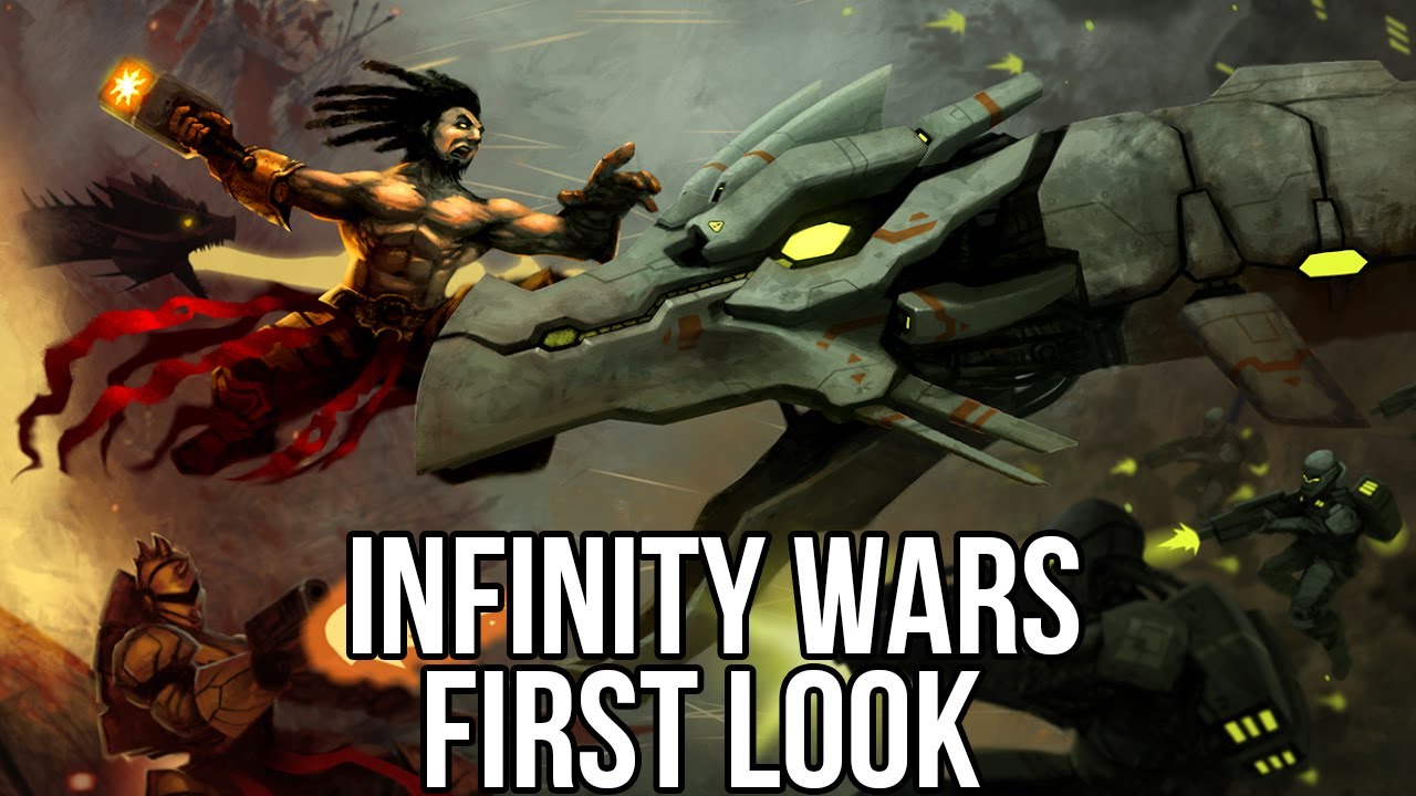 Infinity Wars (Free TCG): Watcha Playin'? Gameplay First Look - YouTube