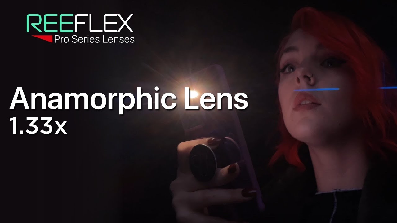 REEFLEX Anamorphic 1.33x lens | hands-on with David Addison - YouTube